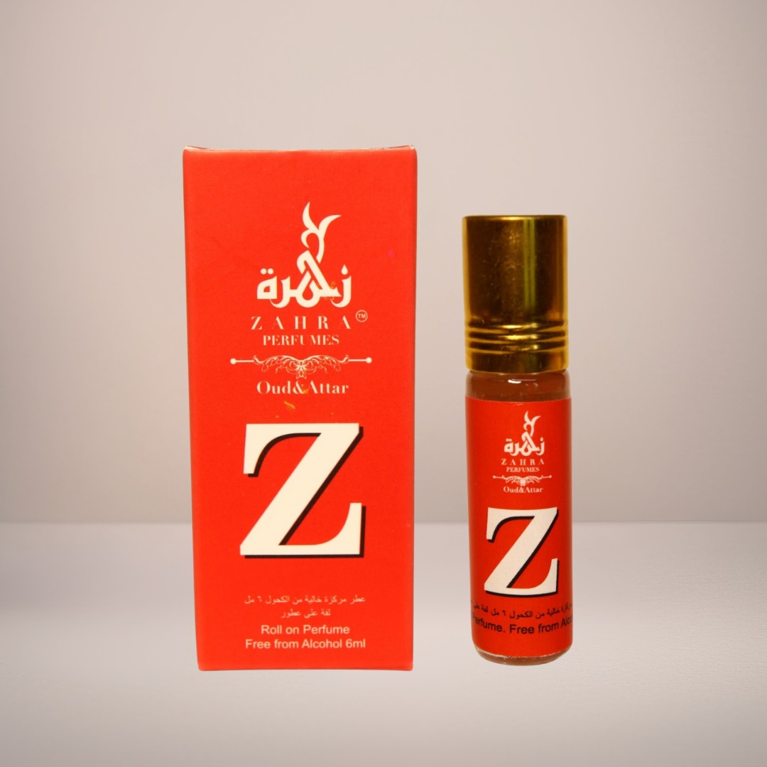 Zahra Perfumes Oud & Attar - Z Roll-On Perfume - Zahra Perfumes
